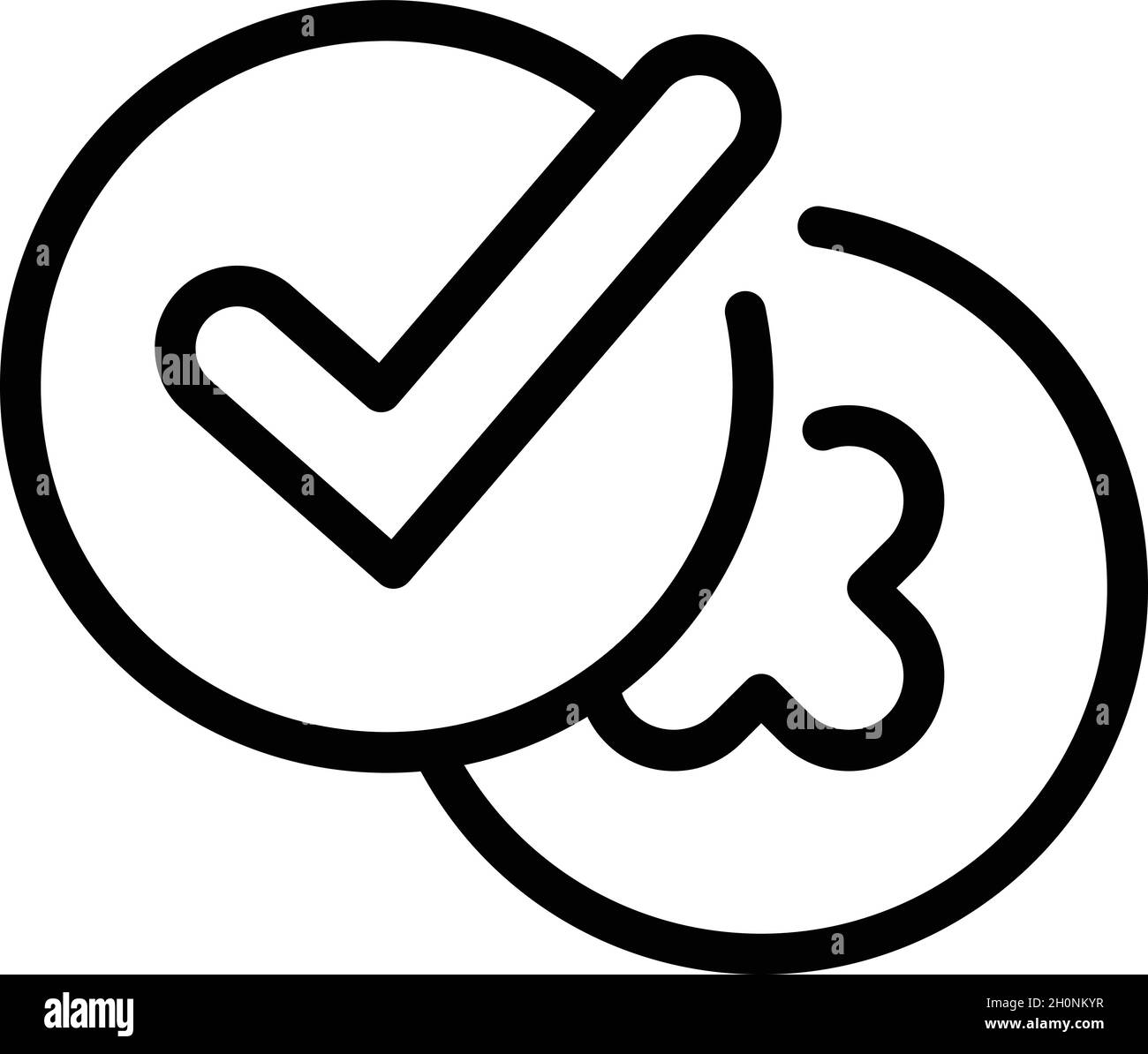 Satisfaction level icon outline vector. Happy feedback. Customer mood ...