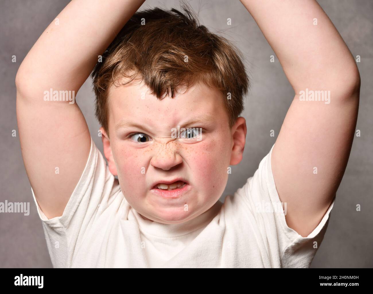 Silly boy child not baby expression hi-res stock photography and images ...