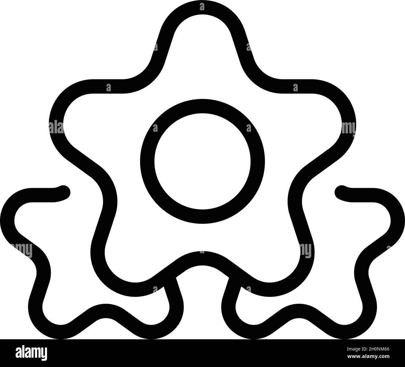 Stars survey icon outline vector. Emoji level. Feedback customer Stock ...