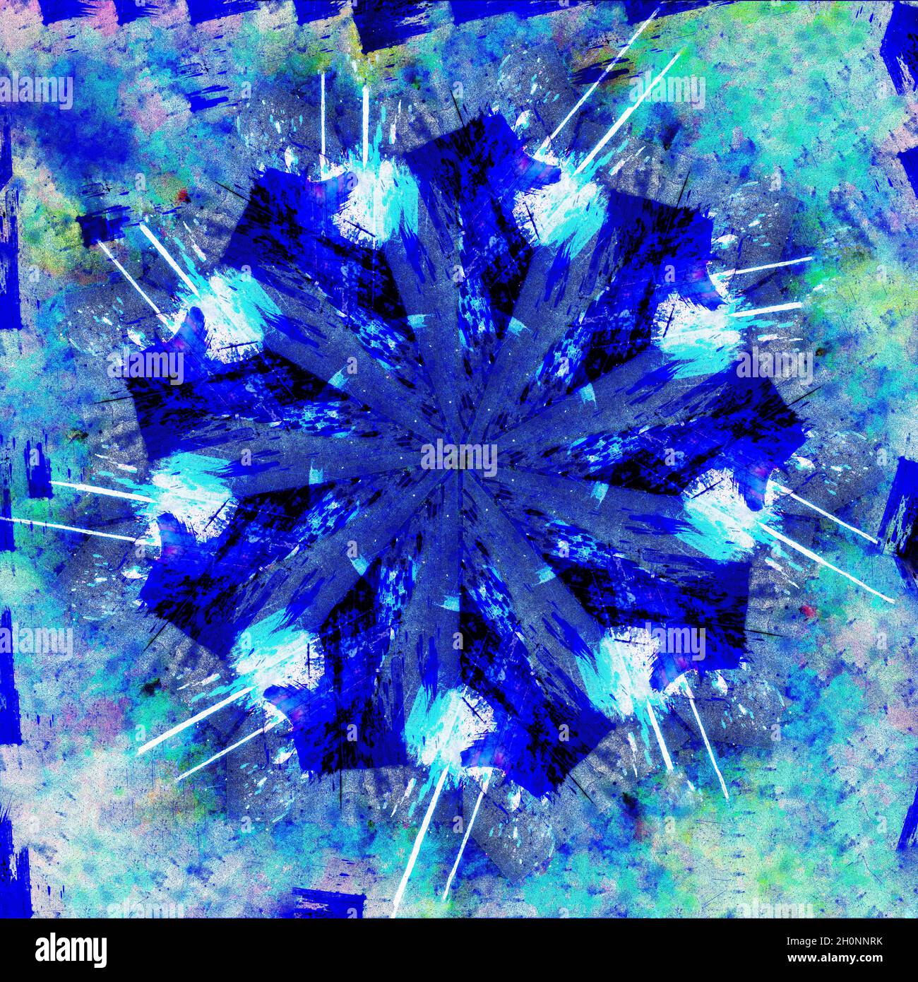 STP Screen Transfer Process - 445 - Arbitrary Squences 10 Mandala Stock ...