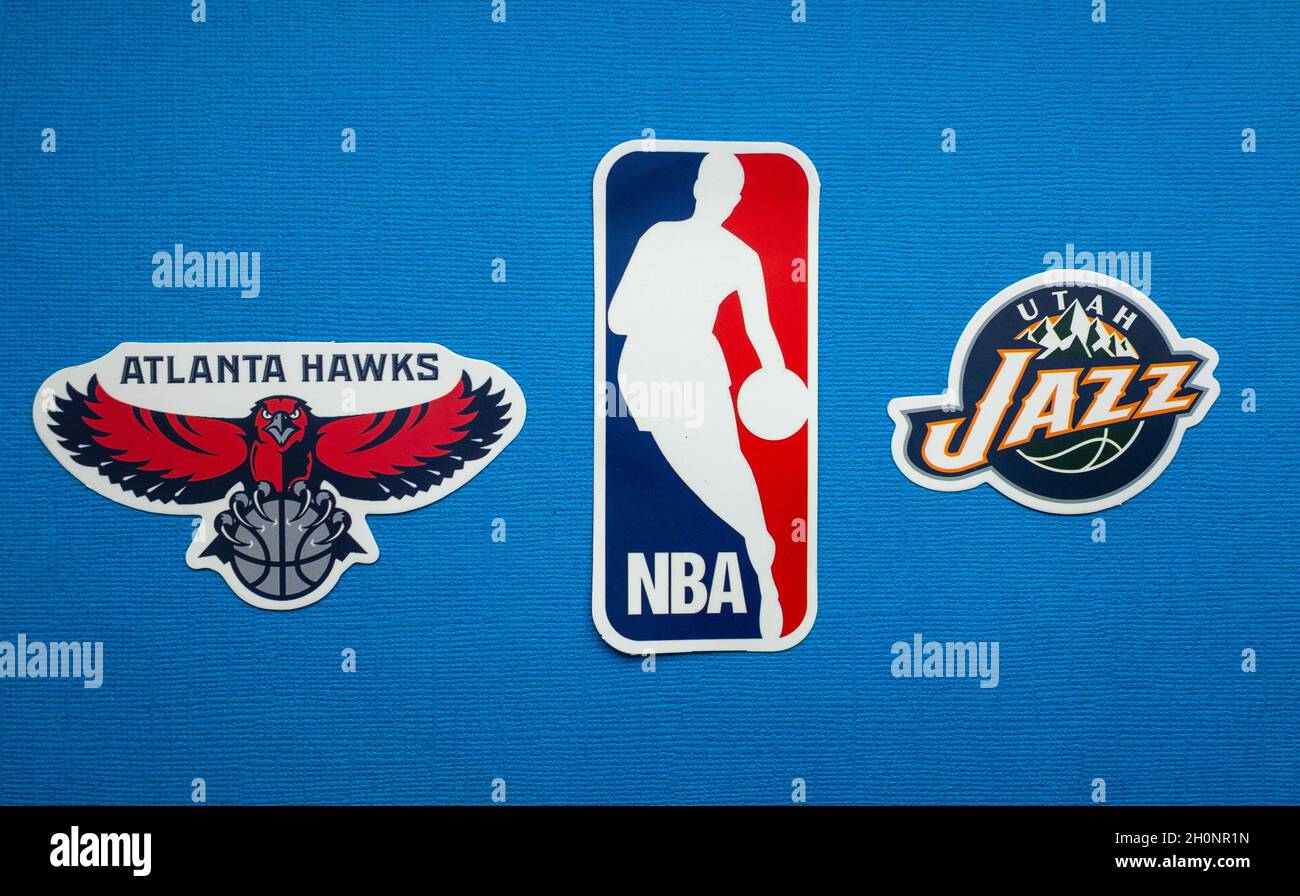 Atlanta hawks logo symbol icon hi-res stock photography and images - Alamy
