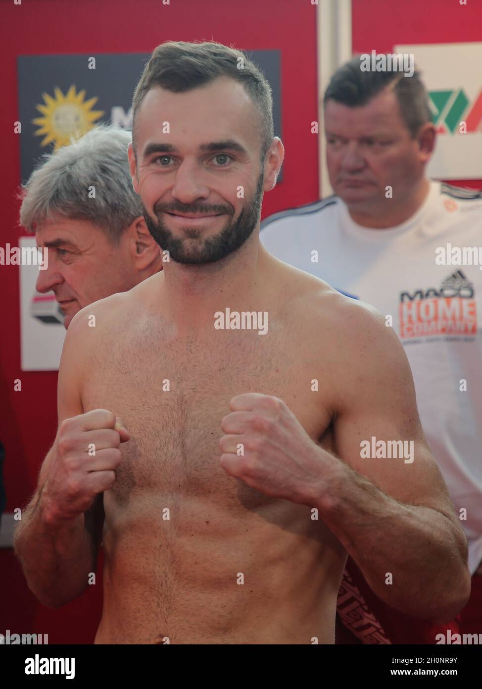 Ex-world Champion Dominic Bösel After Weighing In Before Rematch ...