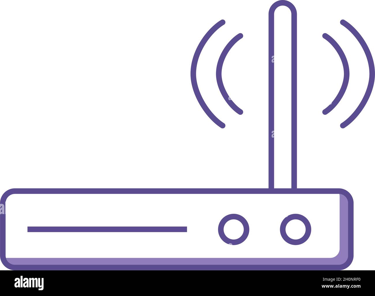 router internet signal Stock Vector Image & Art - Alamy