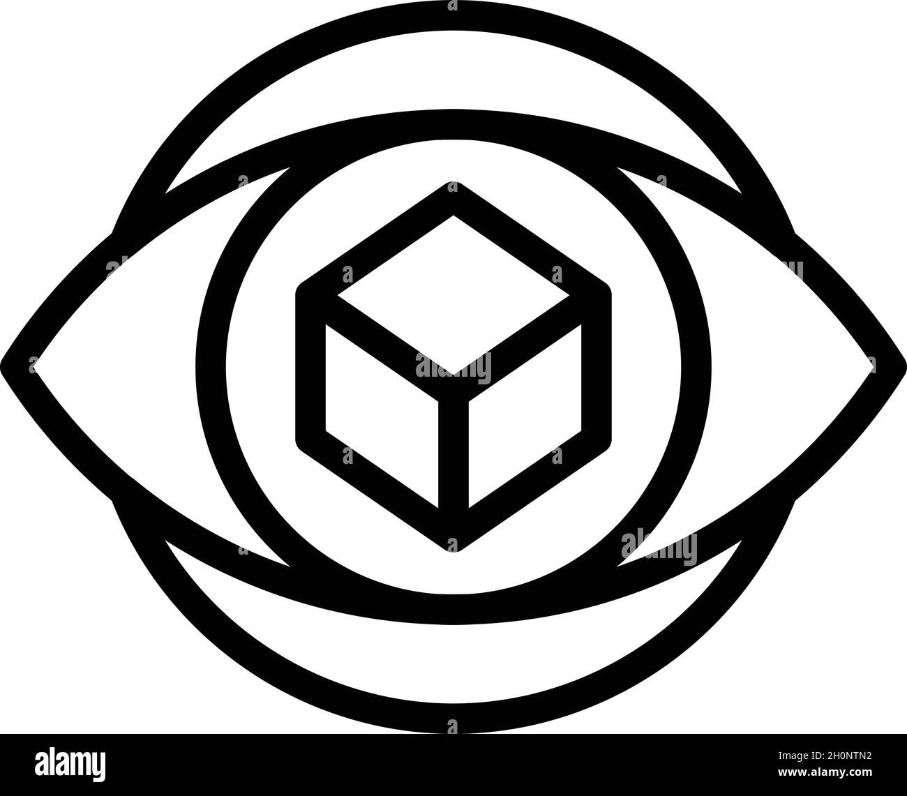 Camera angle icon outline vector. Virtual tour. 3d view Stock Vector ...