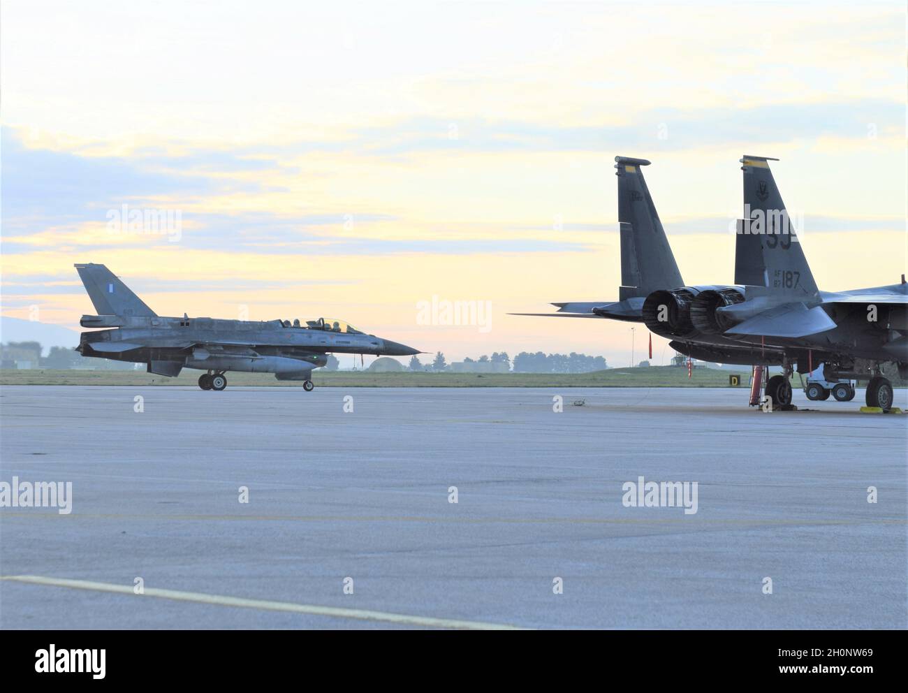 U.S. Airmen from the 336th Fighter Squadron, 4th Fighter Wing, Seymour ...