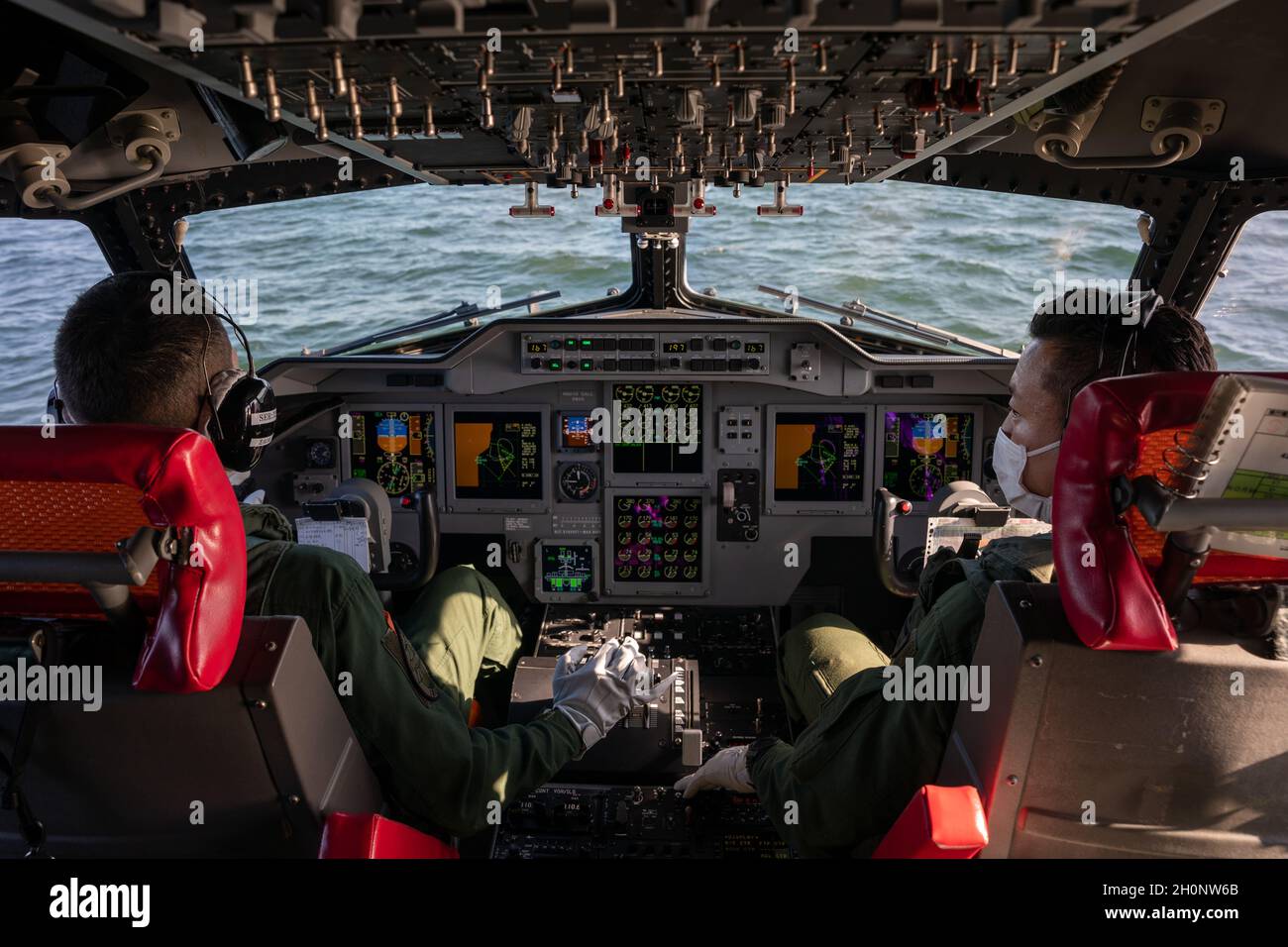 Japanese pilots with Japan Maritime Self-Defense Force Air Rescue ...