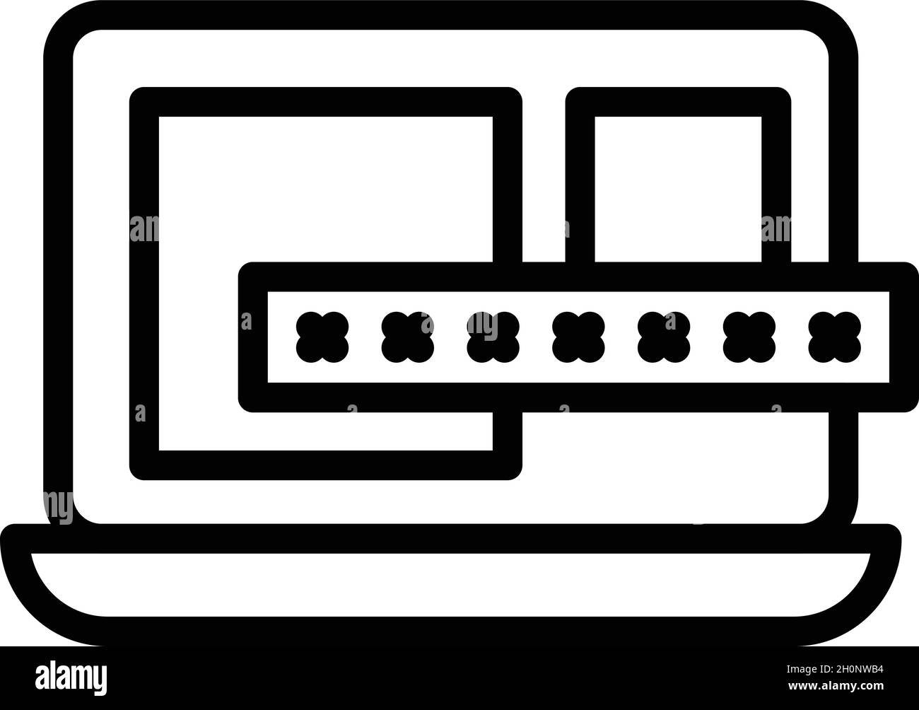 2fa vector vectors hi-res stock photography and images - Alamy