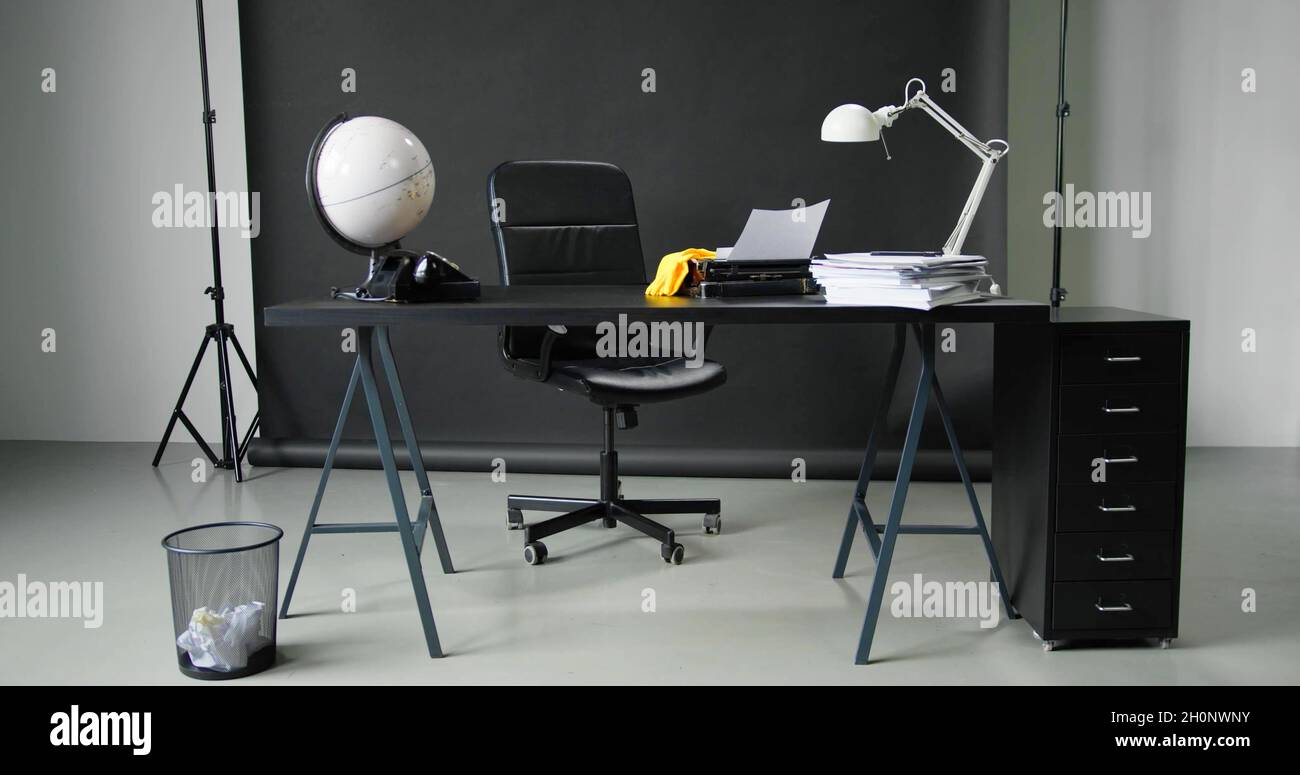 A photo of a desk Stock Photo - Alamy