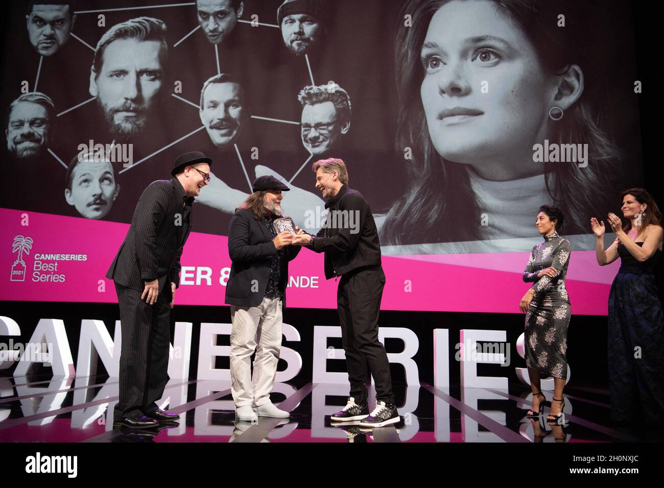 Finnish filmmaker Teemu Nikki and producer and writter Jani Poso ...