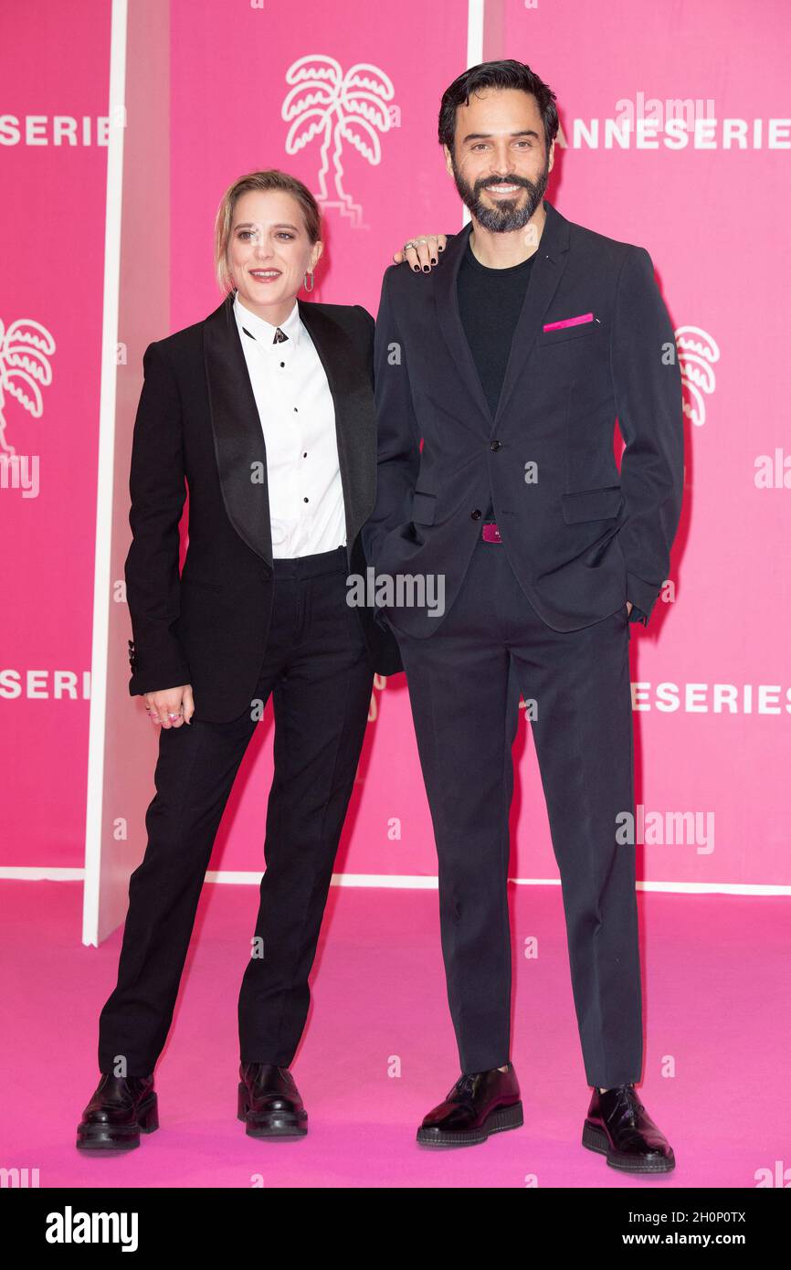 Marie Papillon and Assaad Bouab attend the closing ceremony during the ...