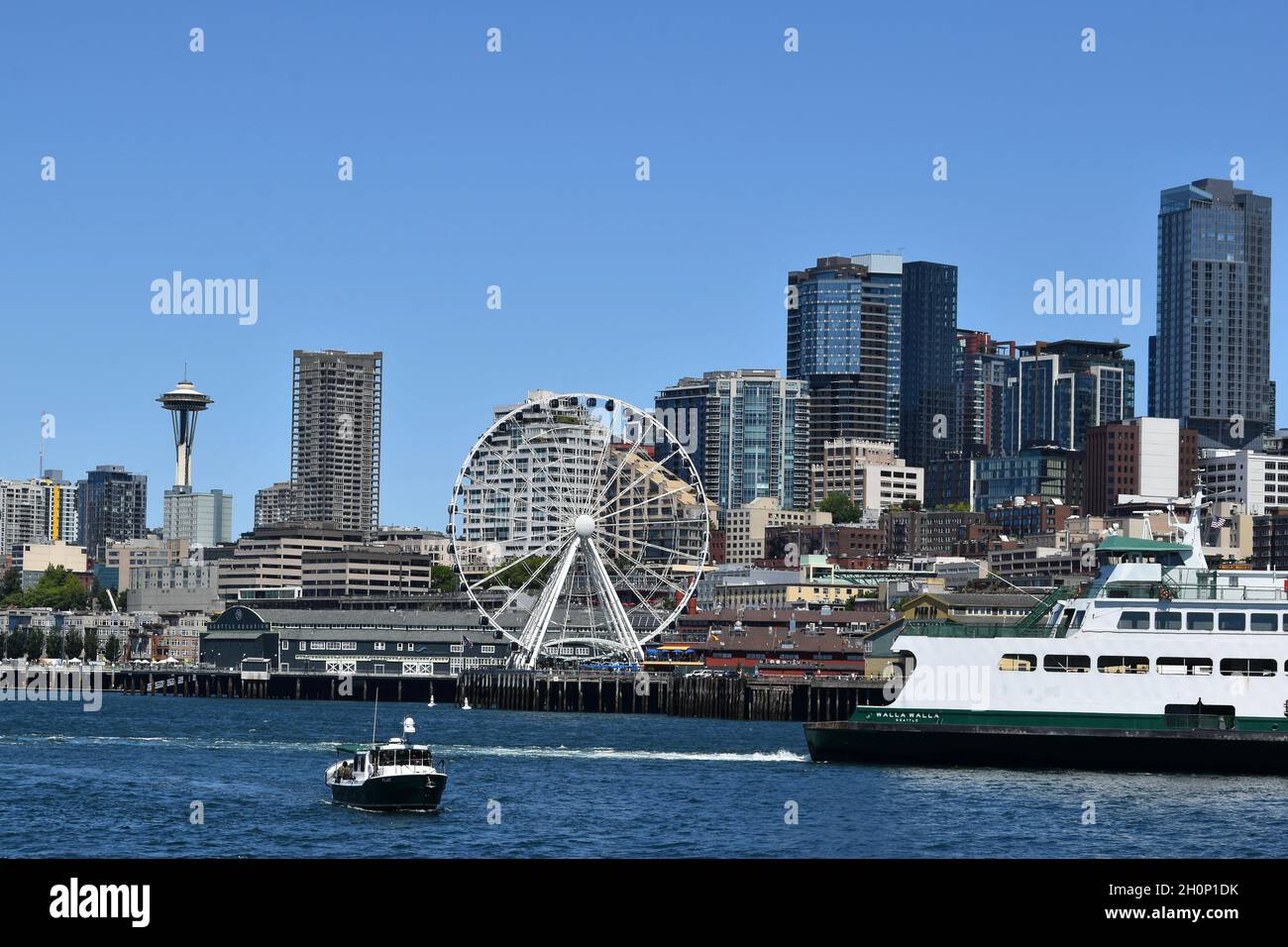 The Seattle, Washington skyline Stock Photo - Alamy
