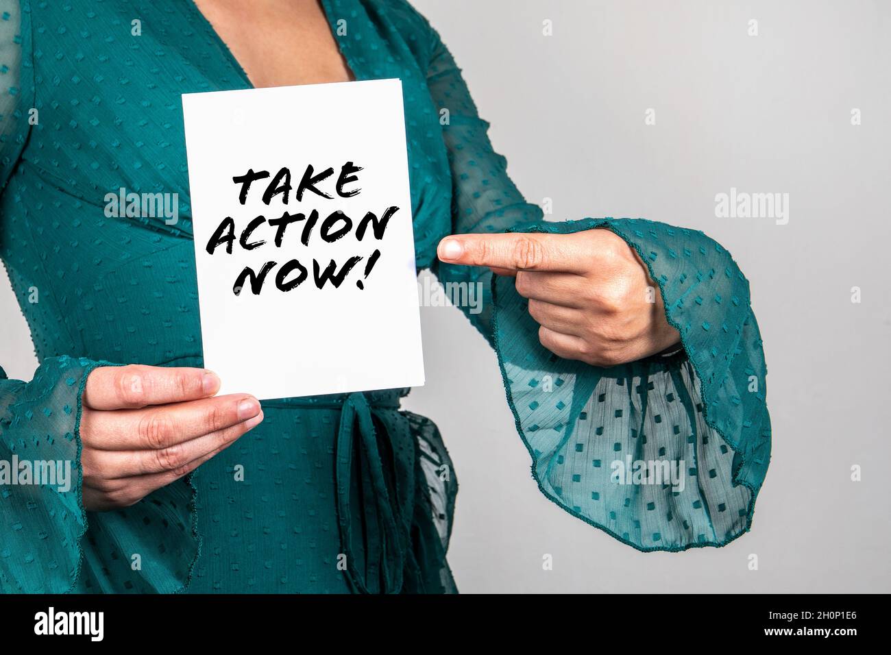 Take action now symbol hi-res stock photography and images - Alamy