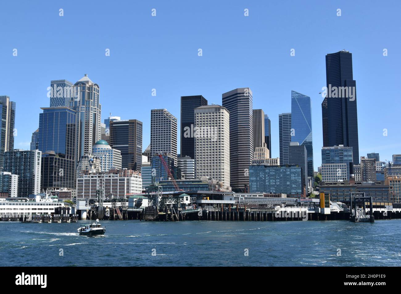 The Seattle, Washington skyline Stock Photo - Alamy