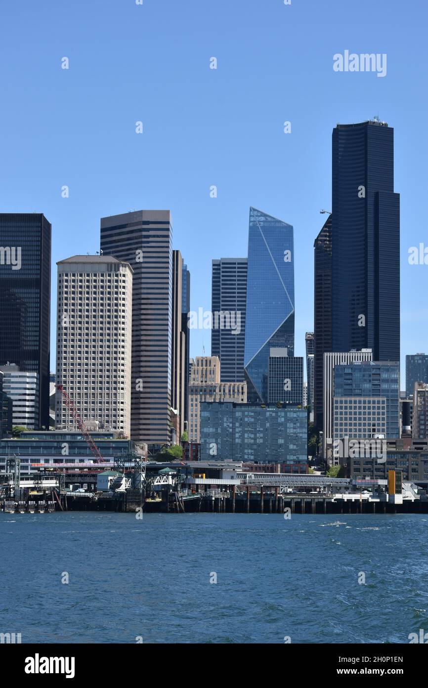 The Seattle, Washington skyline Stock Photo - Alamy