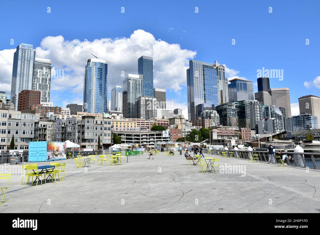 The Seattle, Washington skyline Stock Photo - Alamy