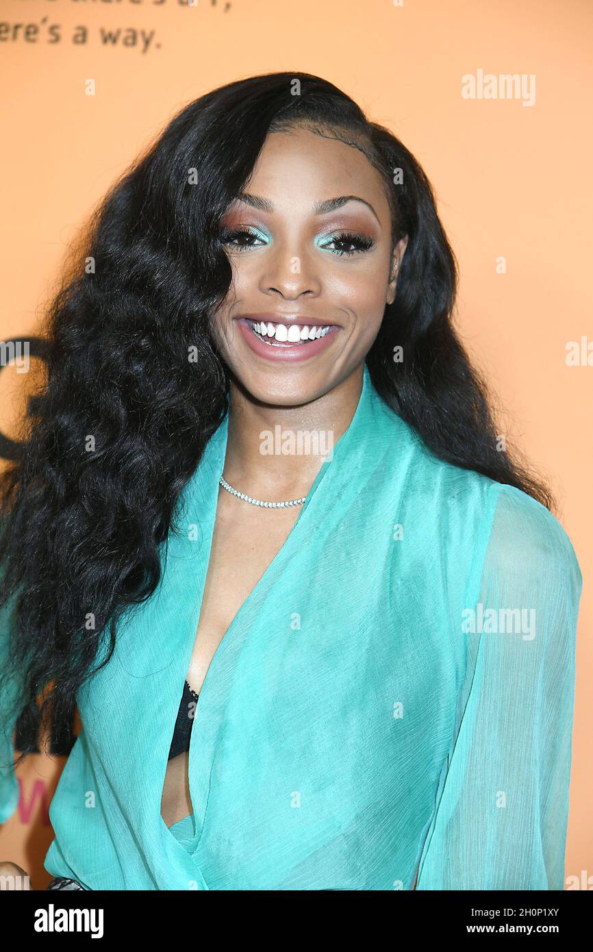 Jamila Mustafa of MTV attends the "THOUGHTS OF A COLORED MAN" Broadway ...