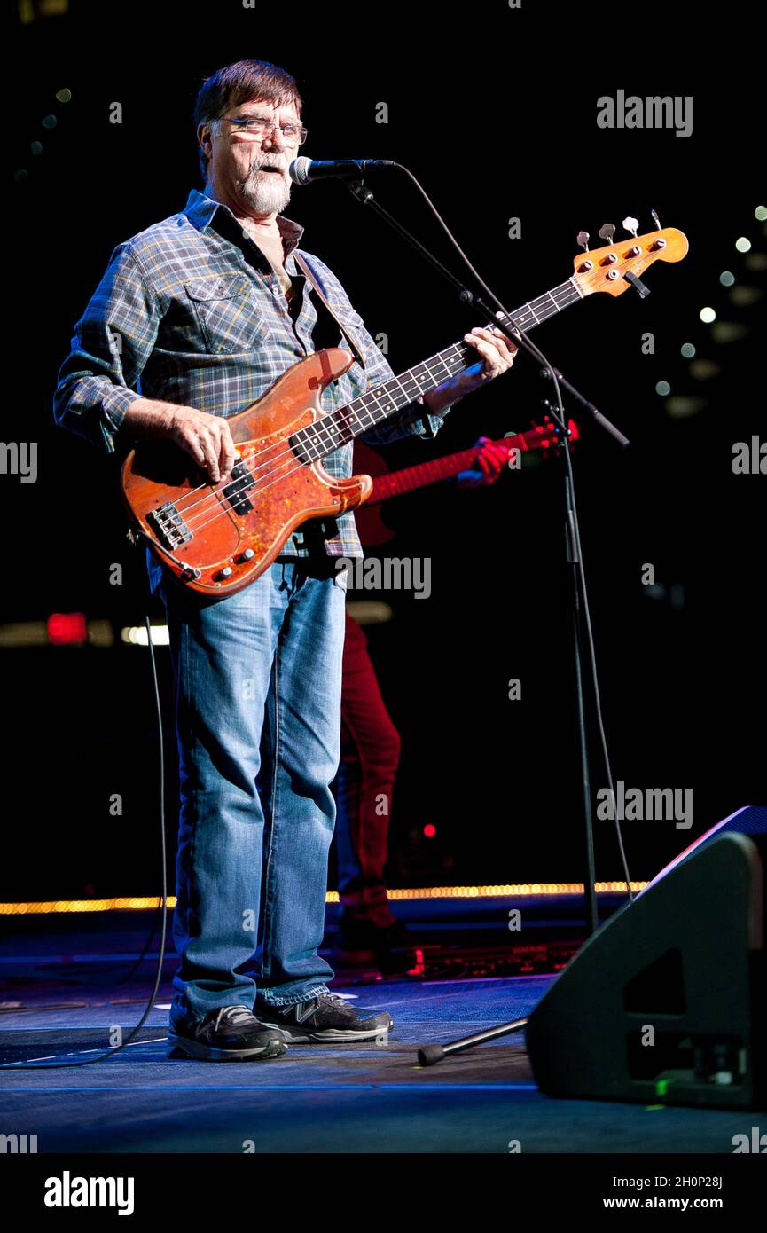 October 7, 2021 - Raleigh, North Carolina; USA - Bass Guitarist TEDDY ...