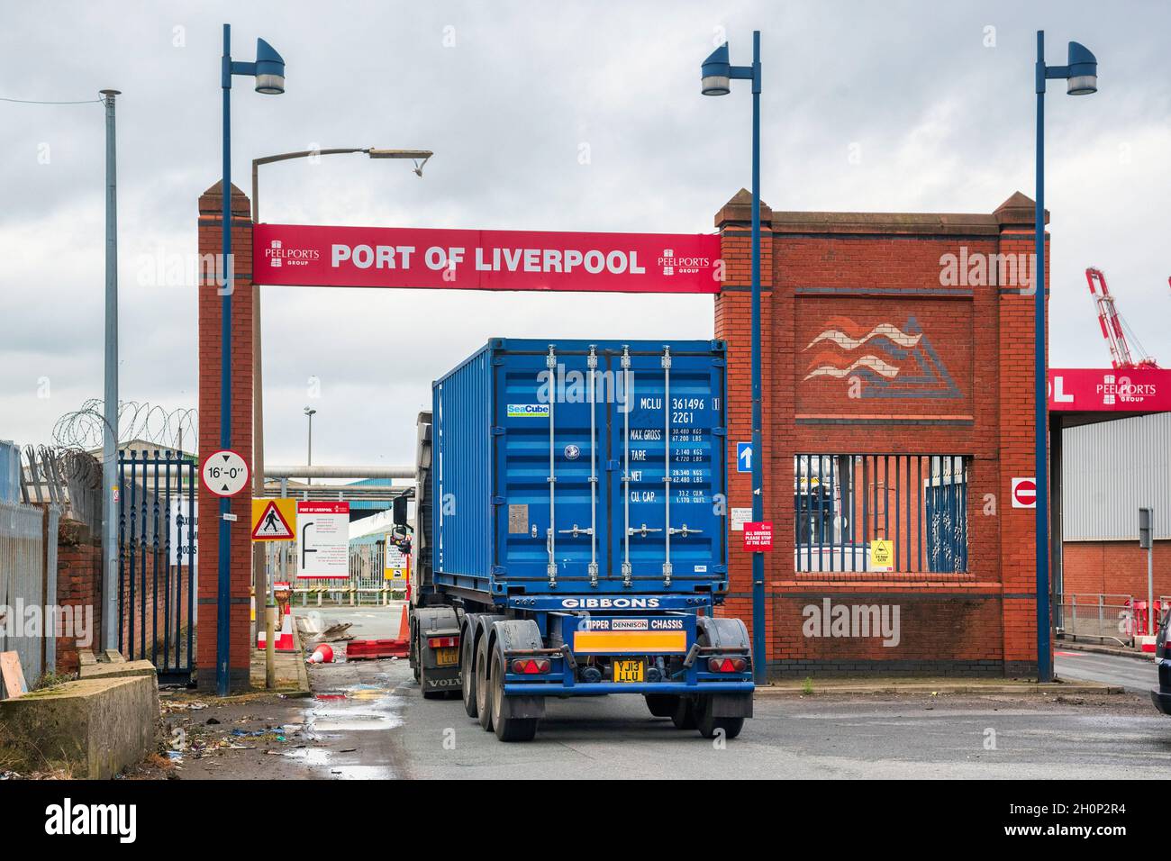 Lorry driver strike hi-res stock photography and images - Alamy
