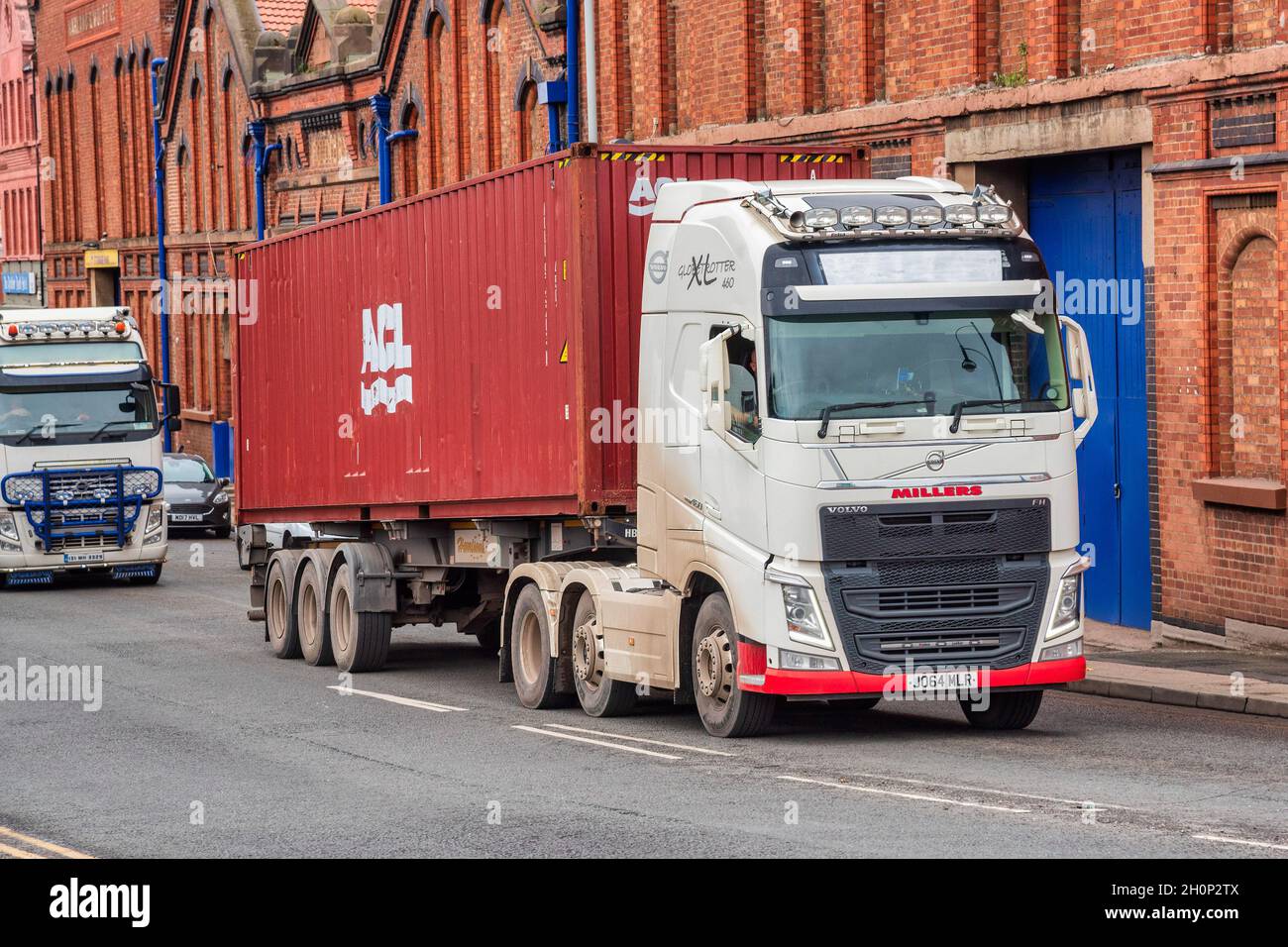 Lorry container news hi-res stock photography and images - Alamy