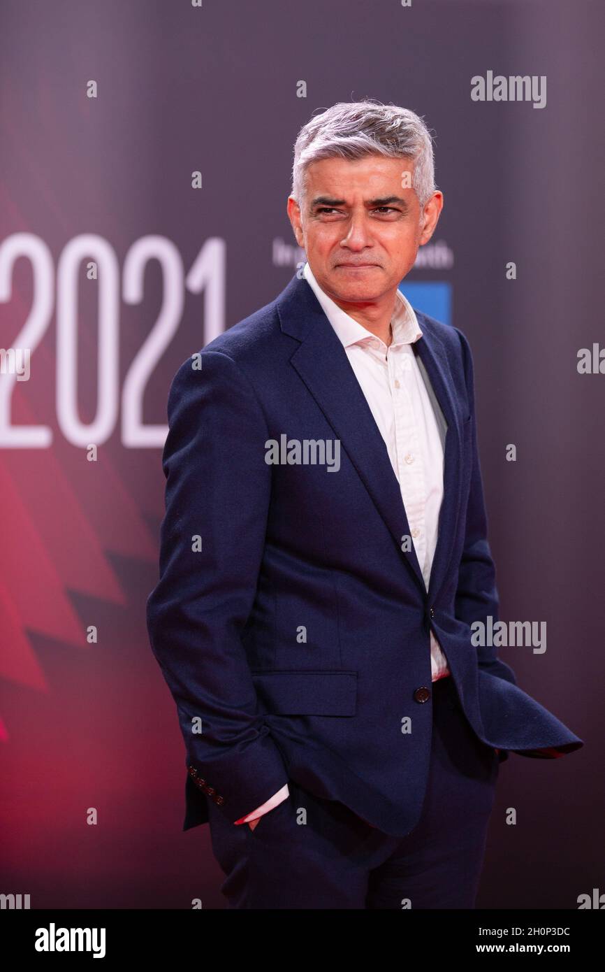 The Mayor of London, Sadiq Khan attends the UK Premiere of "Ali & Ava ...