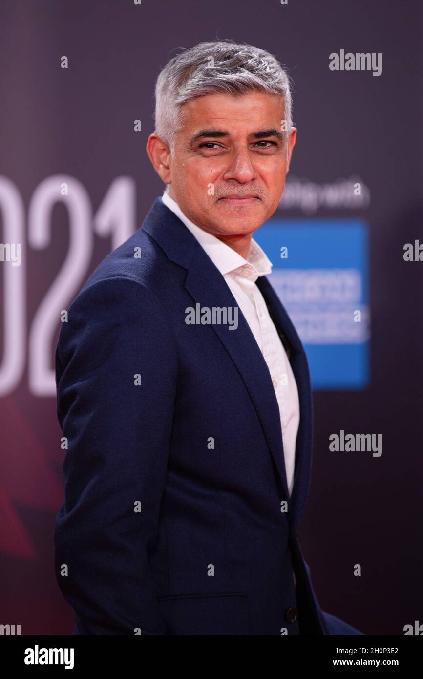 London, UK. 13th Oct, 2021. The Mayor of London, Sadiq Khan attends the ...