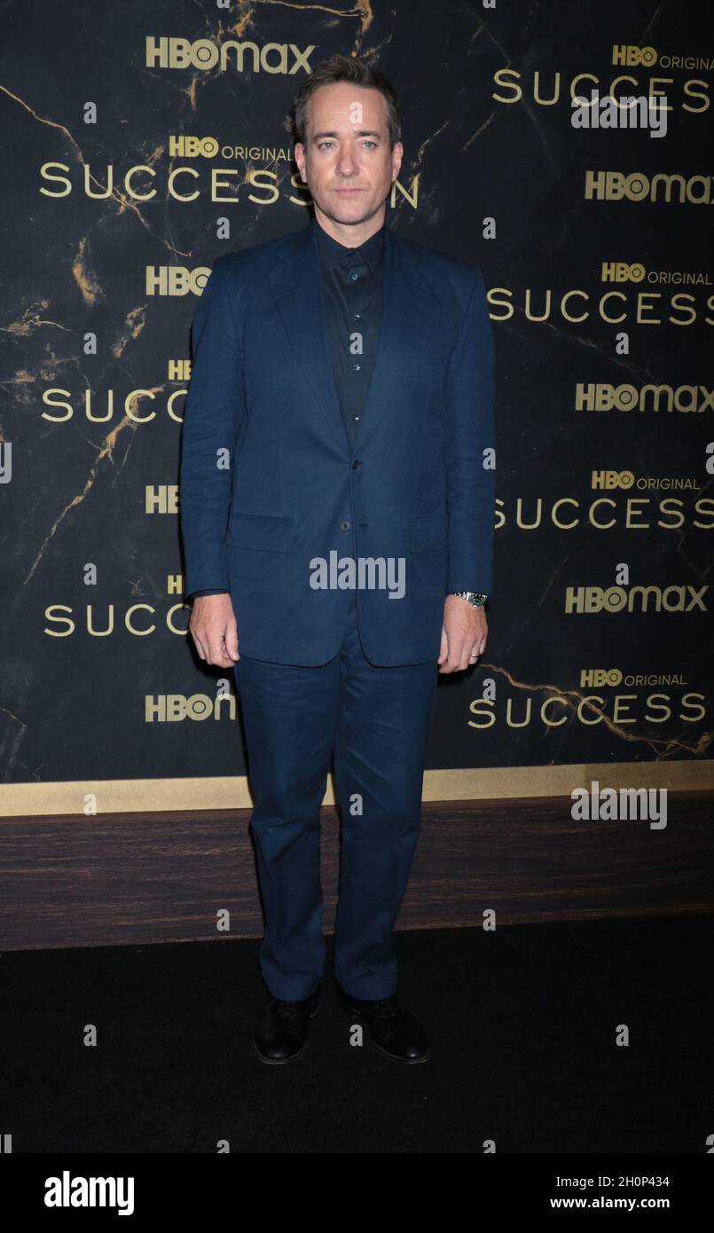 October 12, 2021. Matthew Macfadyen attend HBO's "Succession" Season 3 ...