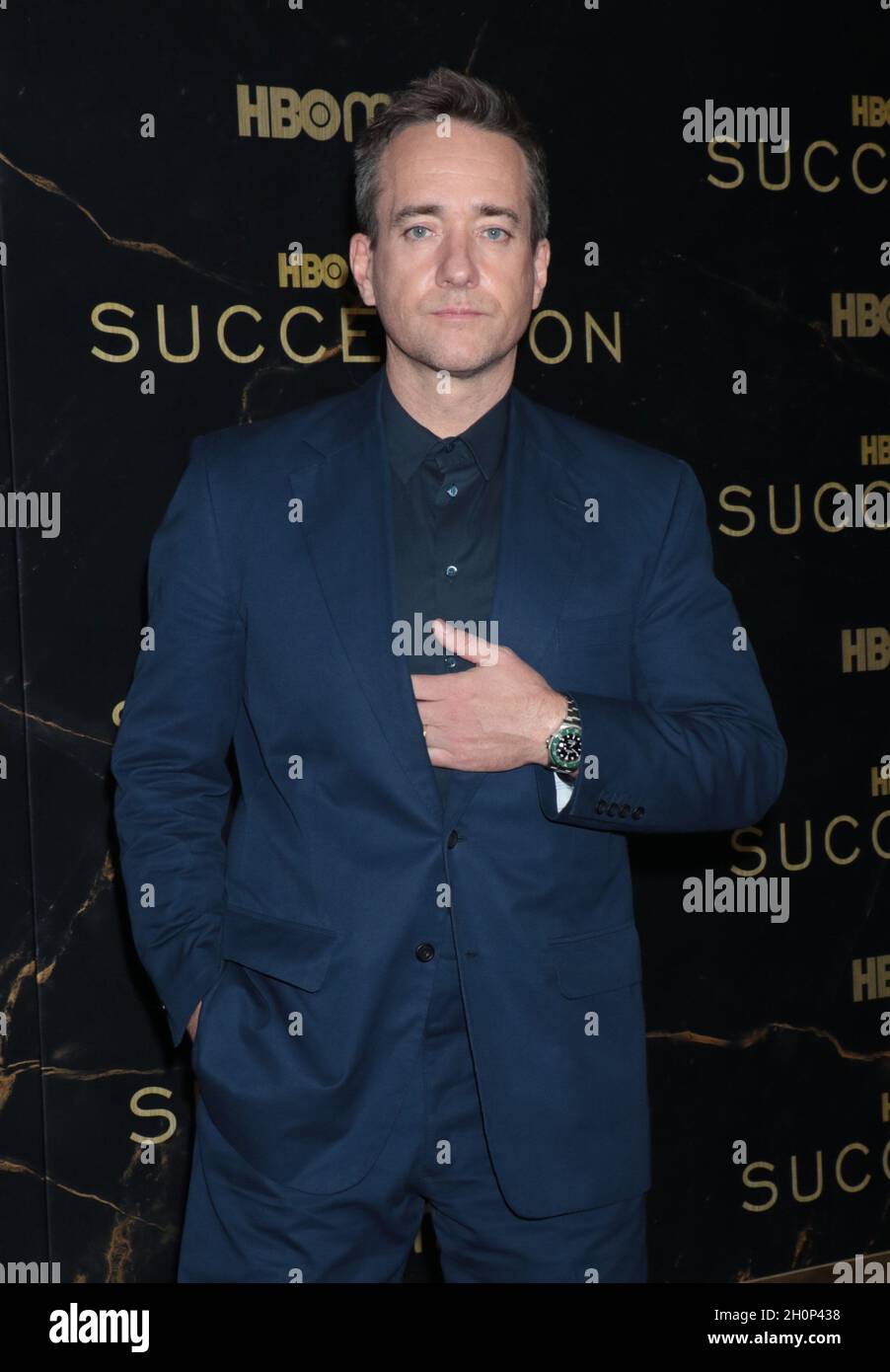 October 12, 2021. Matthew Macfadyen attend HBO's "Succession" Season 3 ...