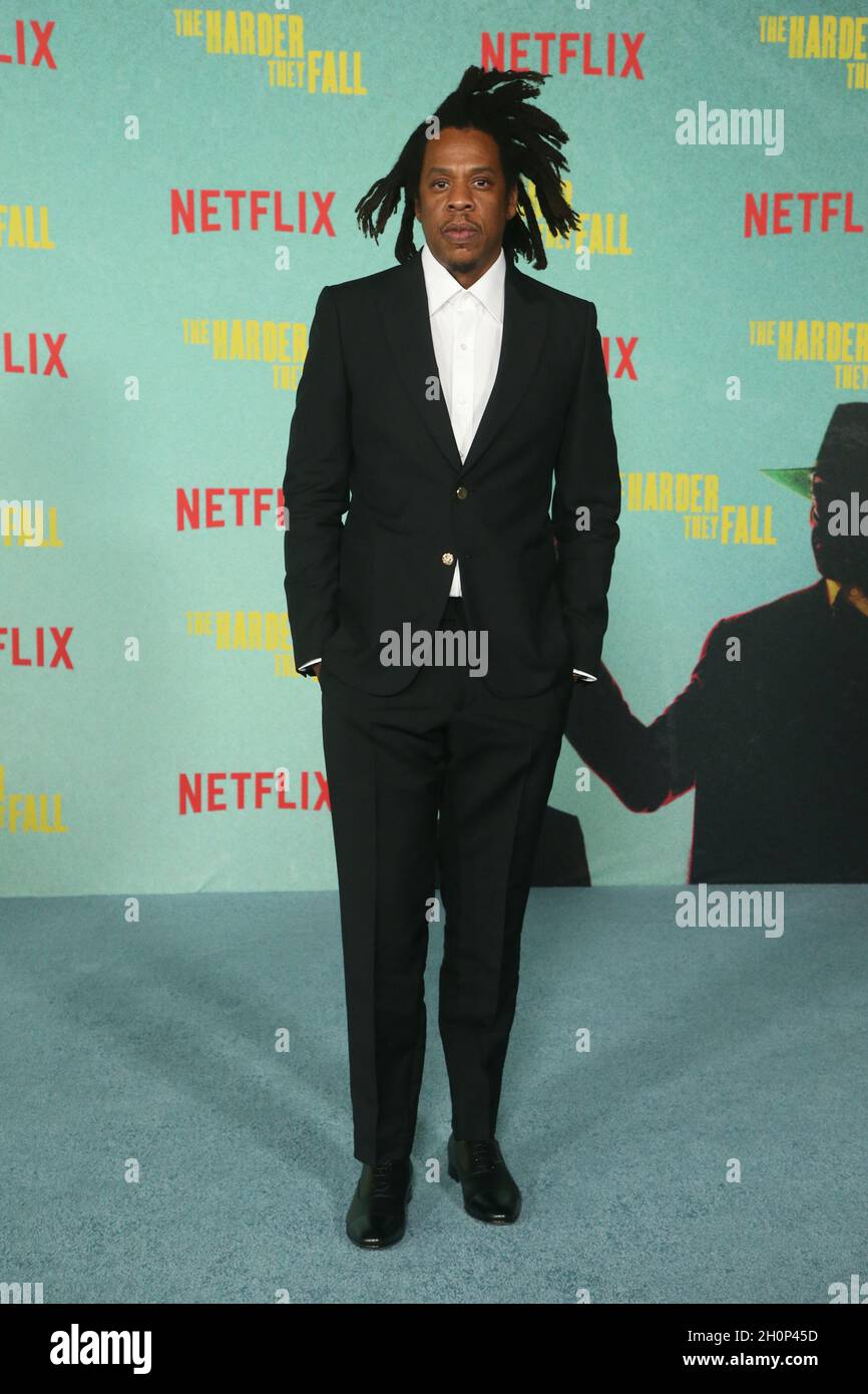 Los Angeles, Ca. 13th Oct, 2021. Jay-Z at the Special Screening Of The ...
