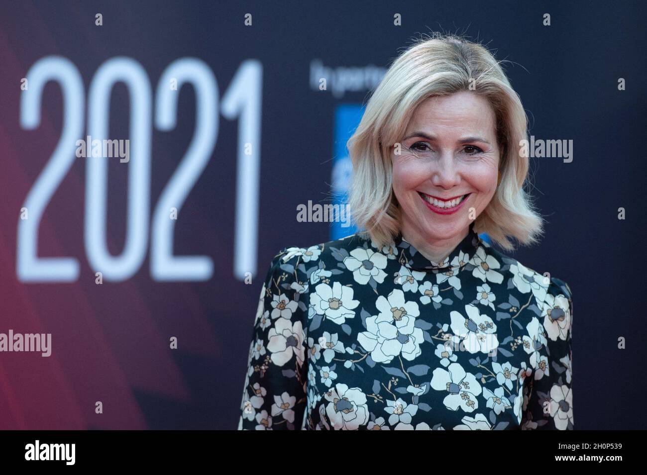 London, England on October 13, 2021. Sally Phillips attending The Lost ...