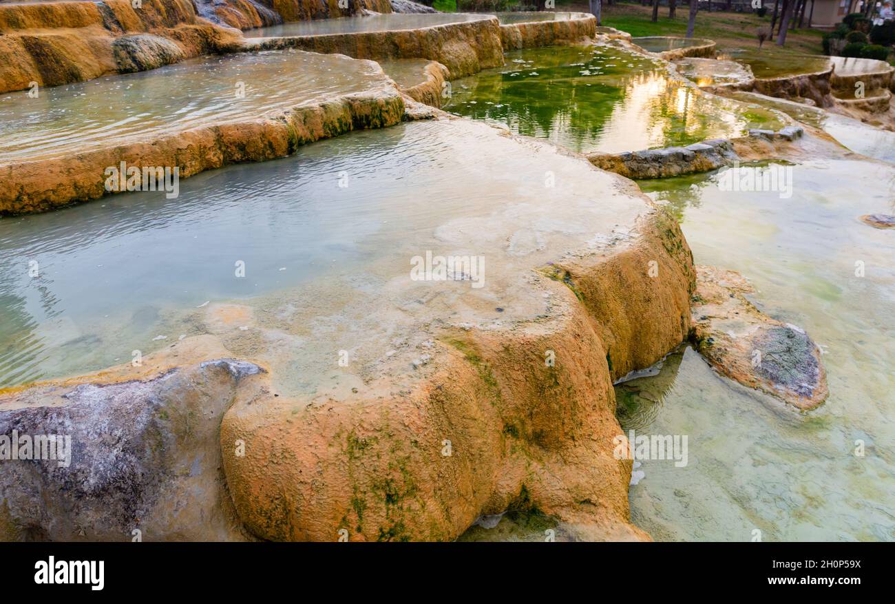 Red springs near Pamukkale in Turkey Stock Photo - Alamy