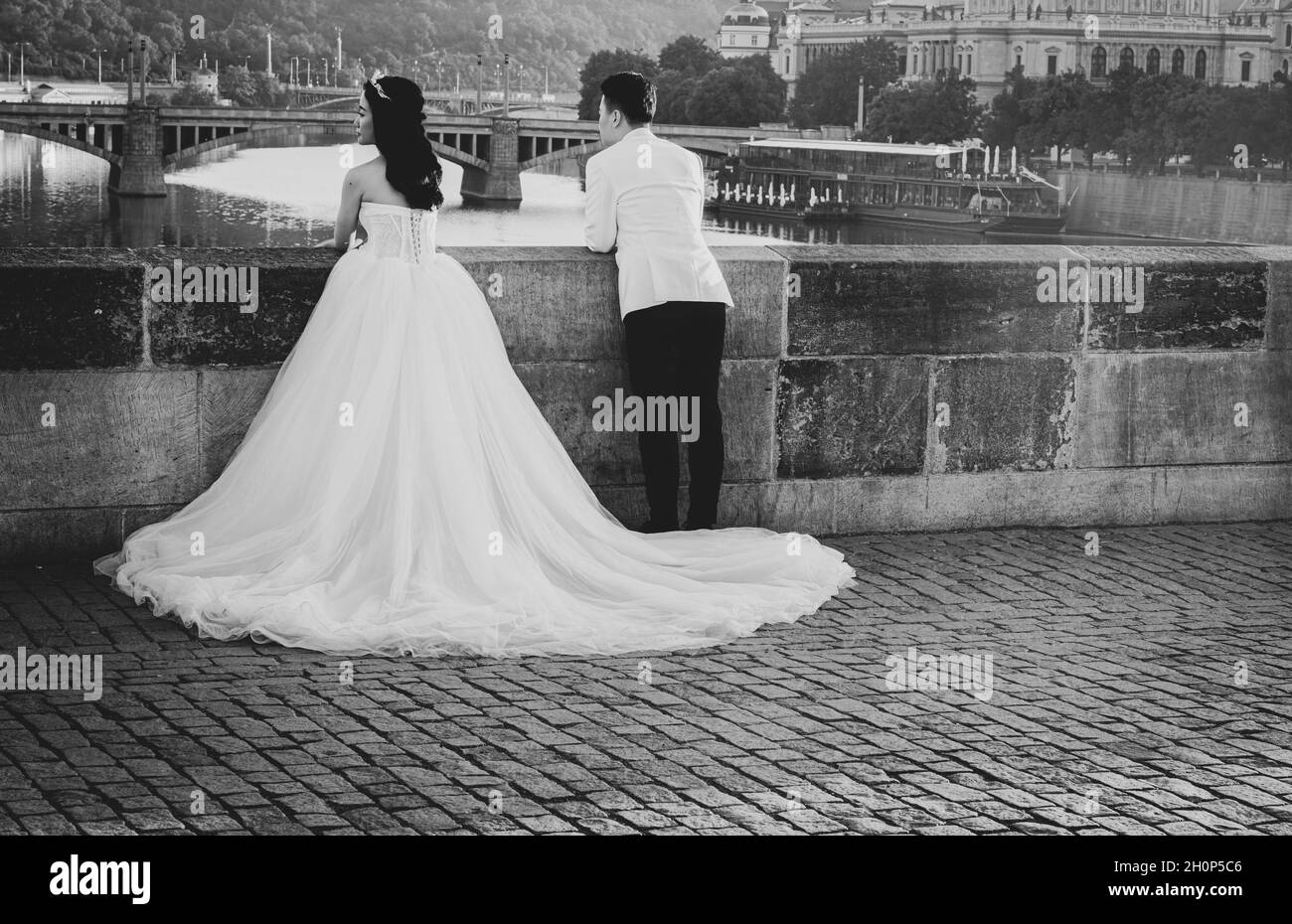 Lean to side Black and White Stock Photos & Images - Alamy