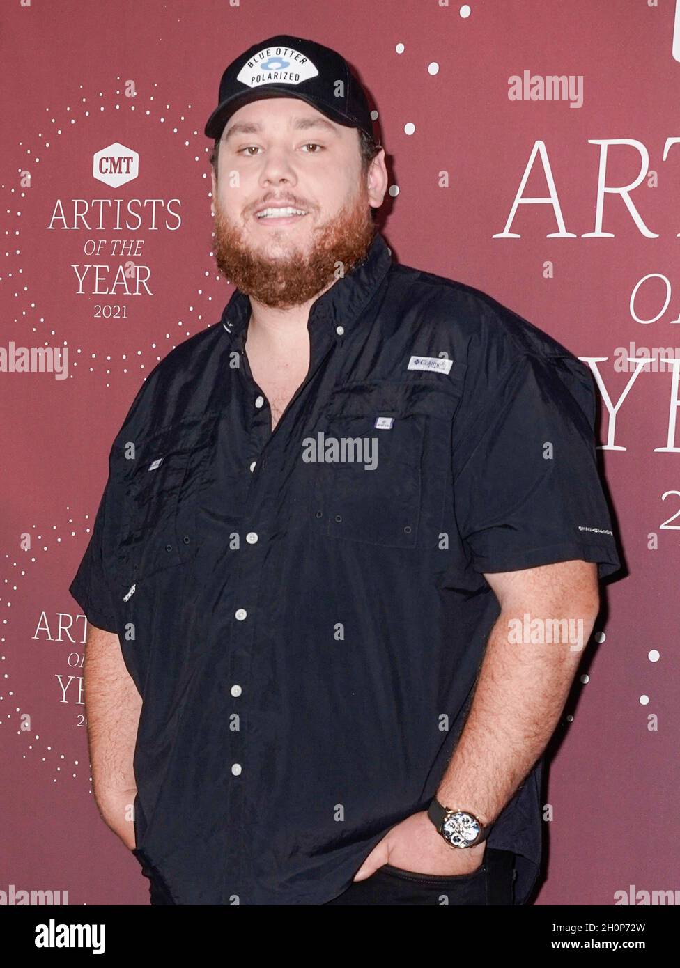 Nashville, USA. 13th Oct, 2021. Luke Combs attends the 2021 CMT Artist ...