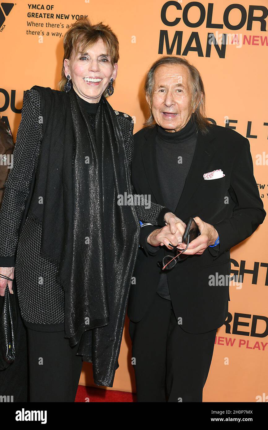 Shelly Fireman and wife attends the "THOUGHTS OF A COLORED MAN ...