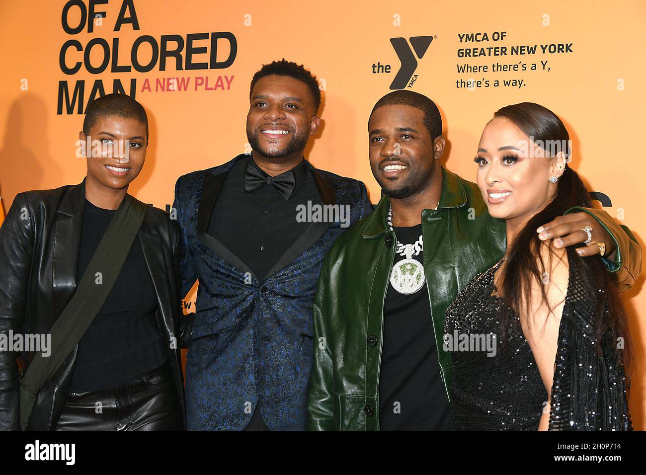New York, New York, October 13, 2021, Keenan Scott II and wife Lindsay ...