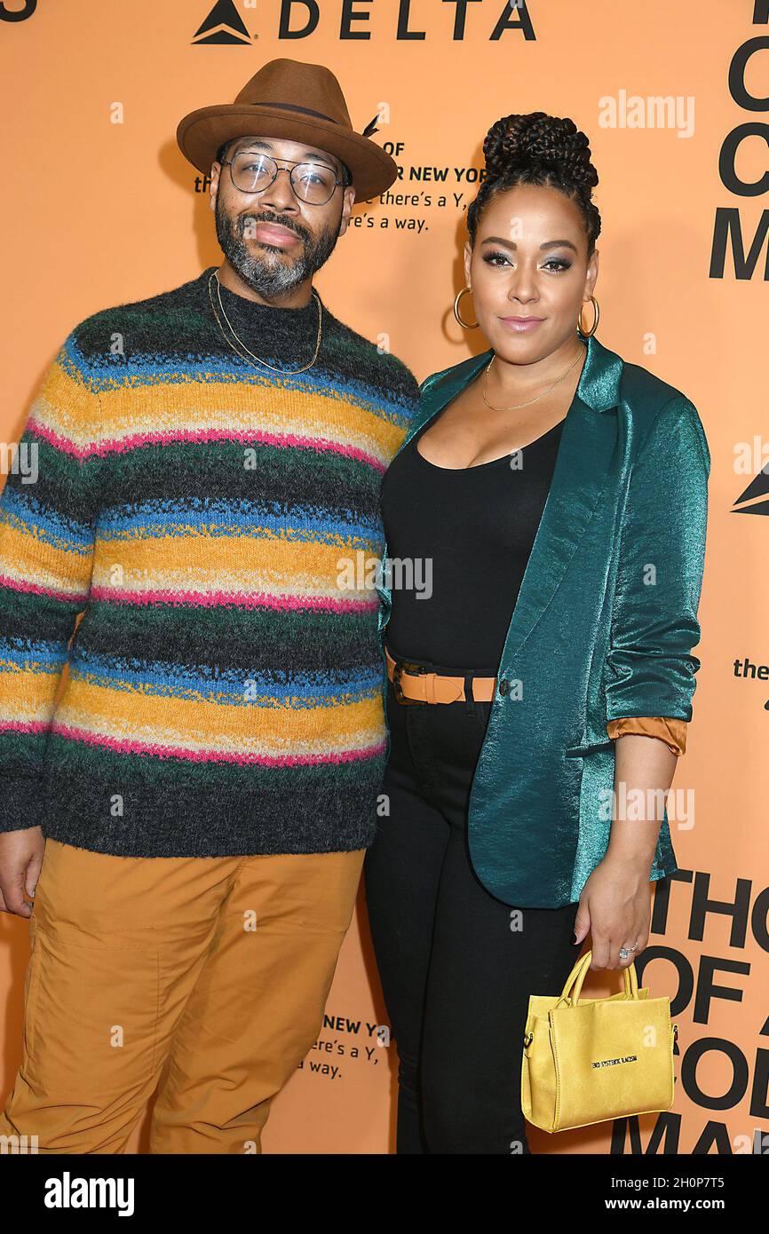 Eddie Cooper and sister Lilli Cooper attends the "THOUGHTS OF A COLORED ...