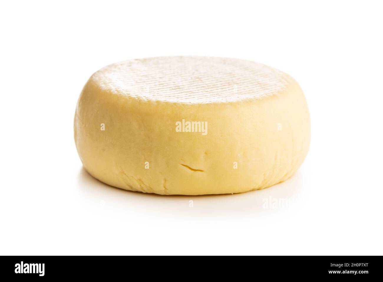 Block of hard cheese isolated on white background Stock Photo - Alamy