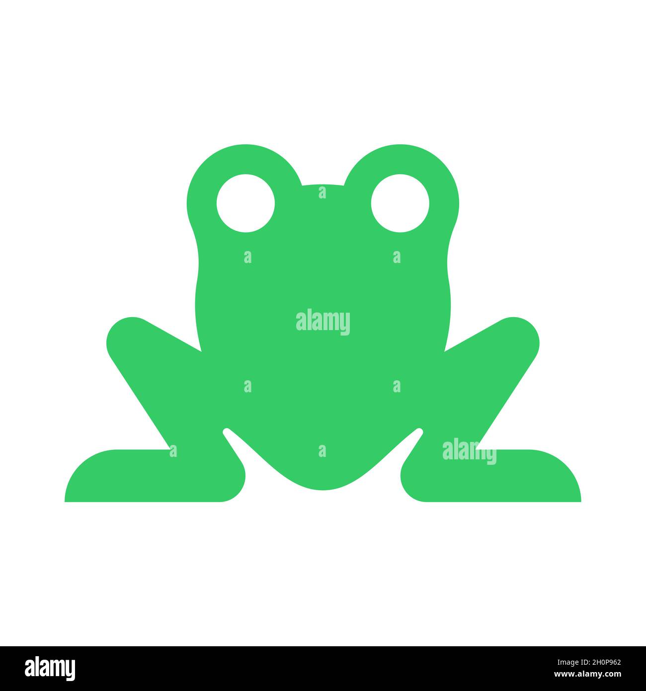 Frog symbol. Toad icon sign. vector illustration Stock Vector Image ...