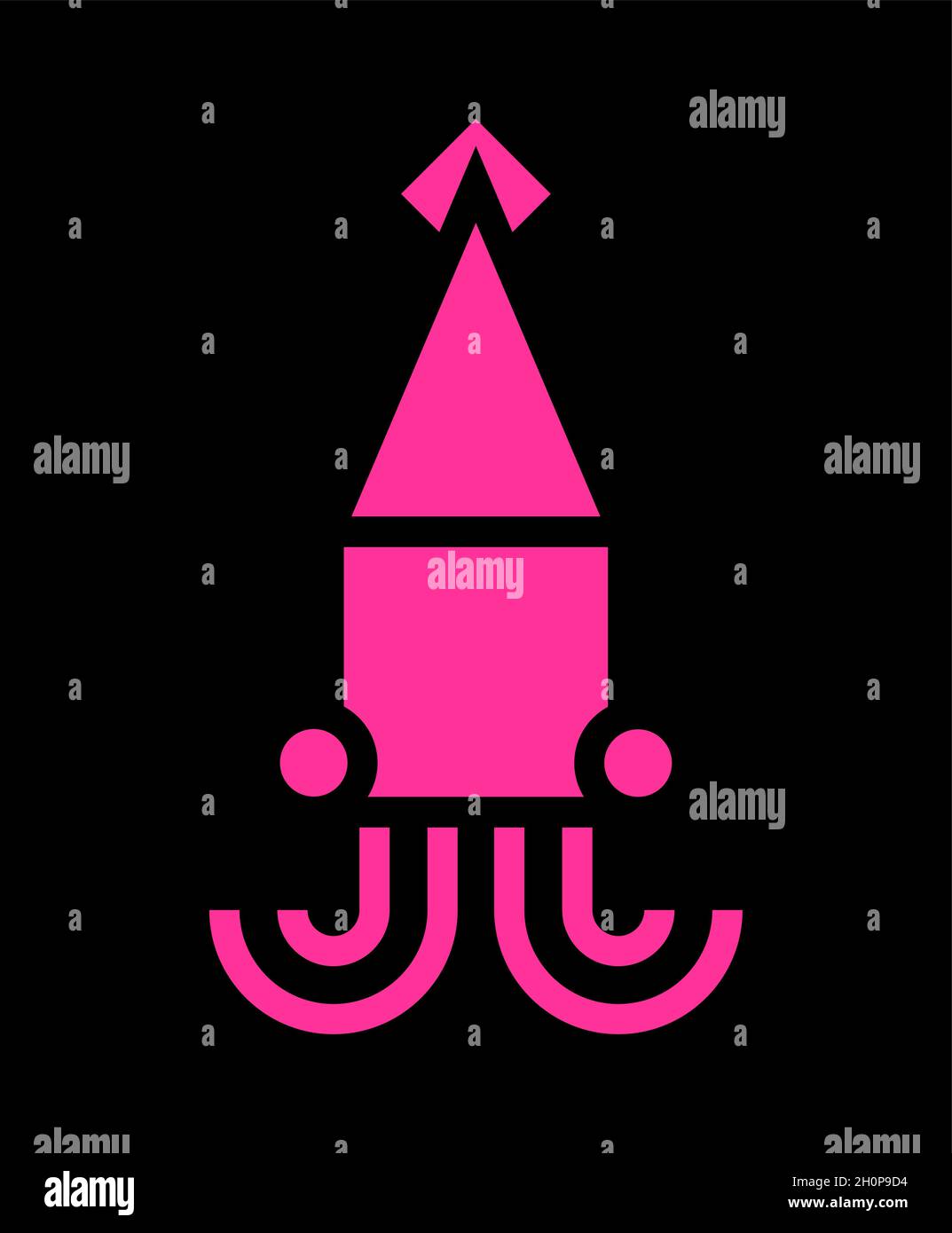 Squid logo Concept version. Sign squids icon Stock Vector Image & Art ...