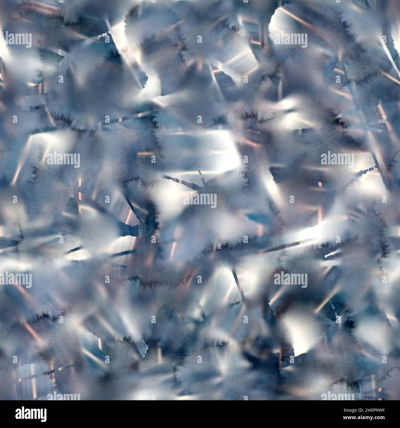 Seamless watercolor wash painting pattern swatch for surface print ...