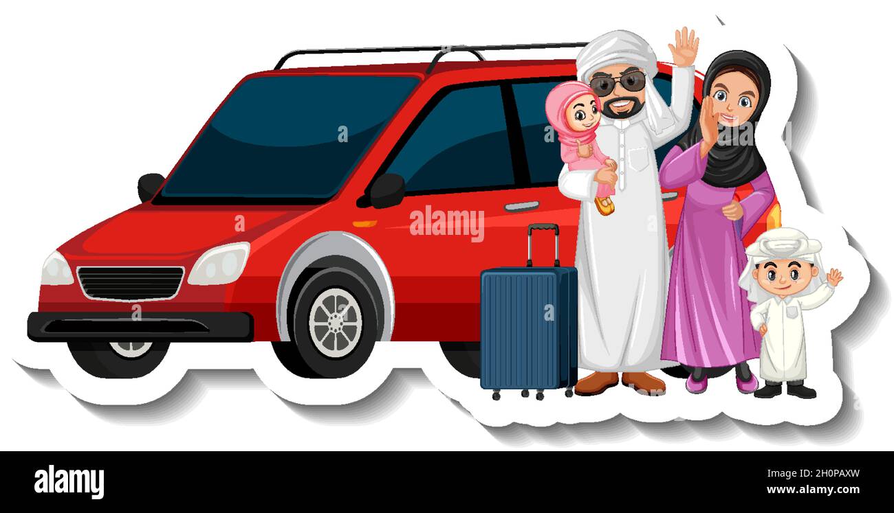 Islamic car sticker Stock Vector Images - Alamy