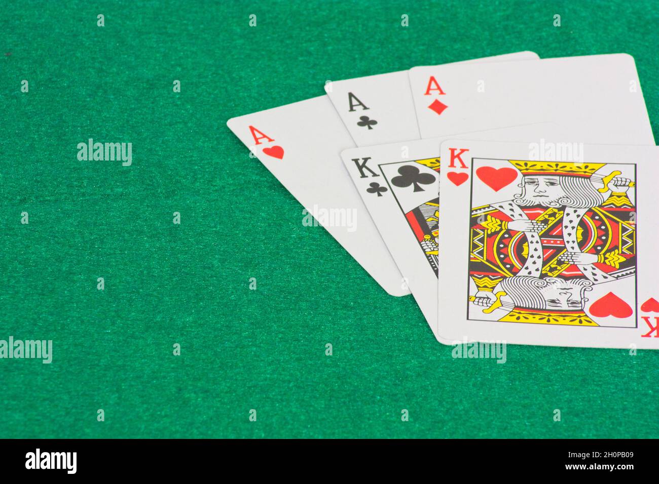 Four kings playing cards hi-res stock photography and images - Alamy