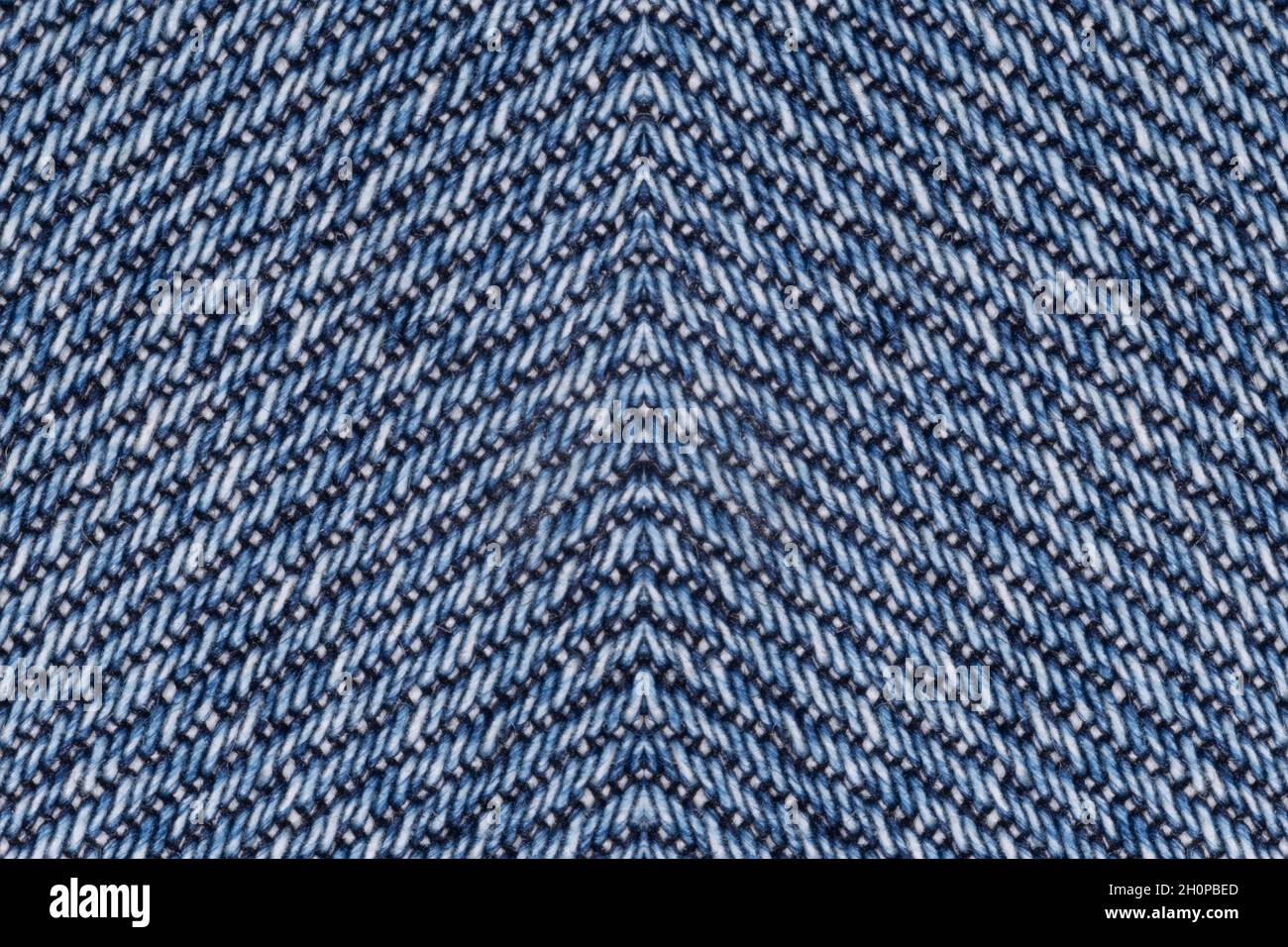 abstract textile background: blue denim texture with reflection Stock ...