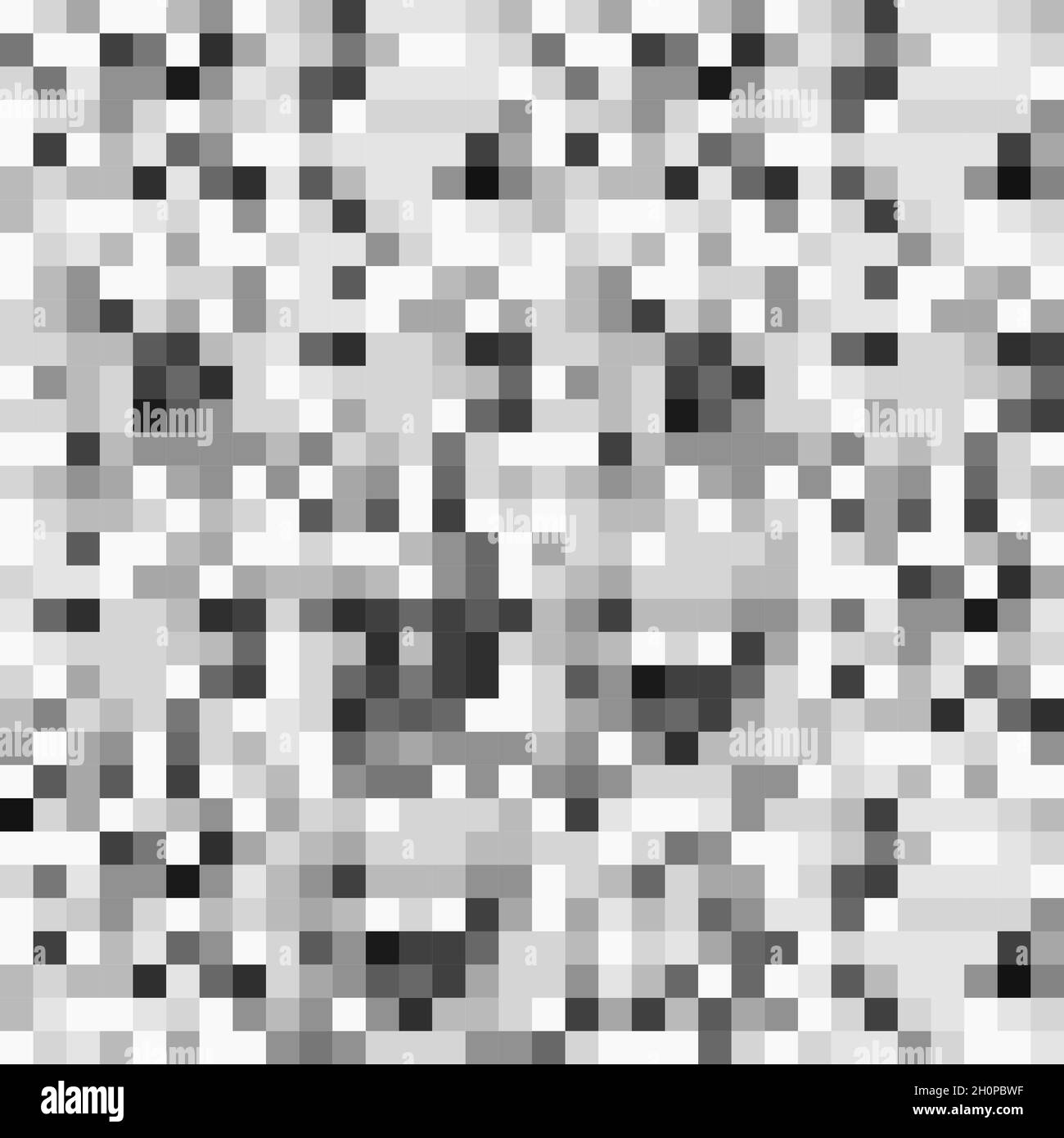 TV screen noise pixel glitch seamless pattern texture background vector ...