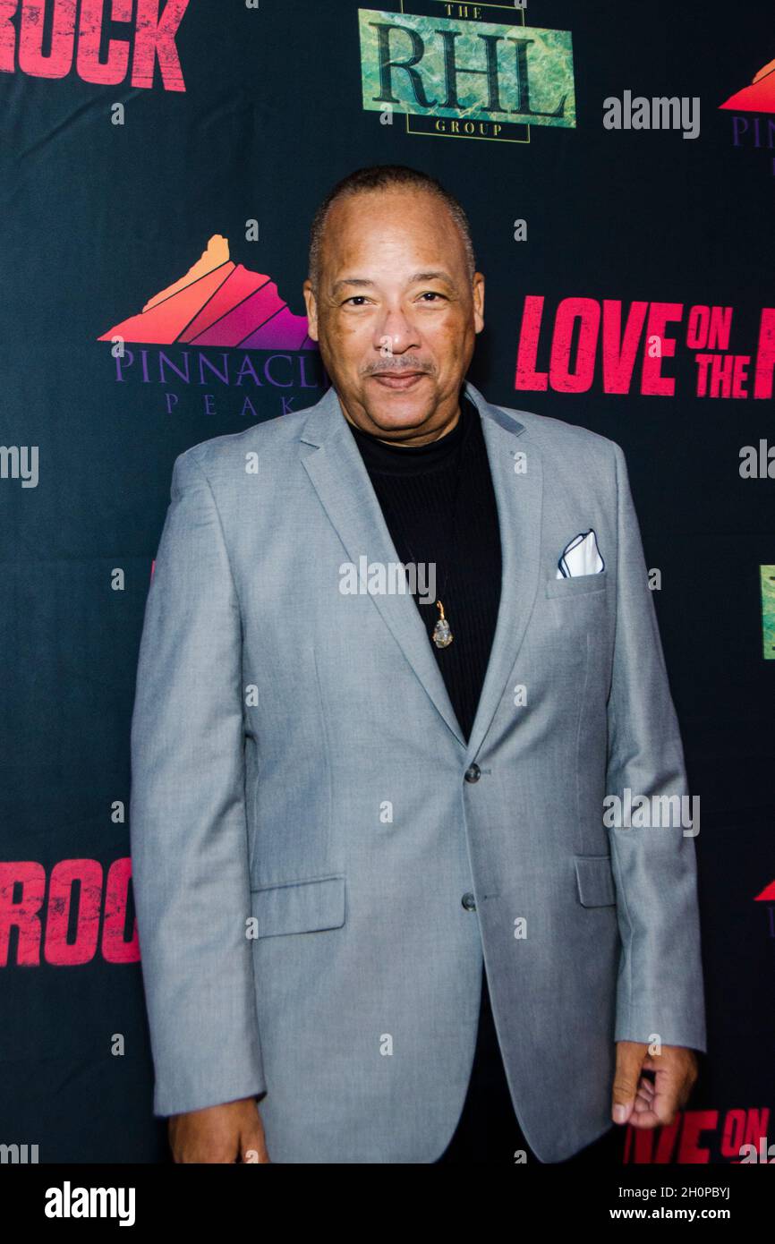 LOVE ON THE ROCK FILM PREMIERE 10-13-21 Stock Photo - Alamy