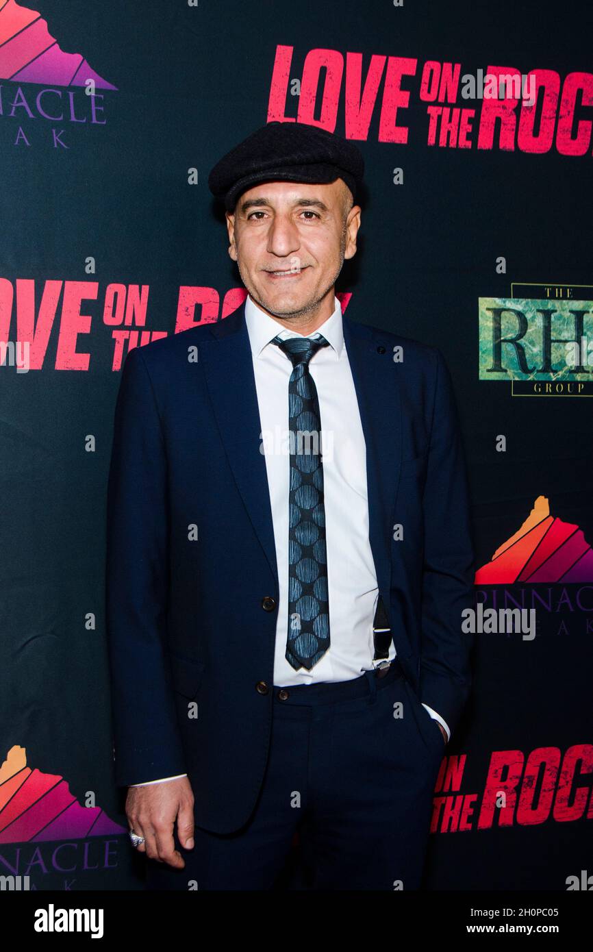 LOVE ON THE ROCK FILM PREMIERE 10-13-21 Stock Photo - Alamy