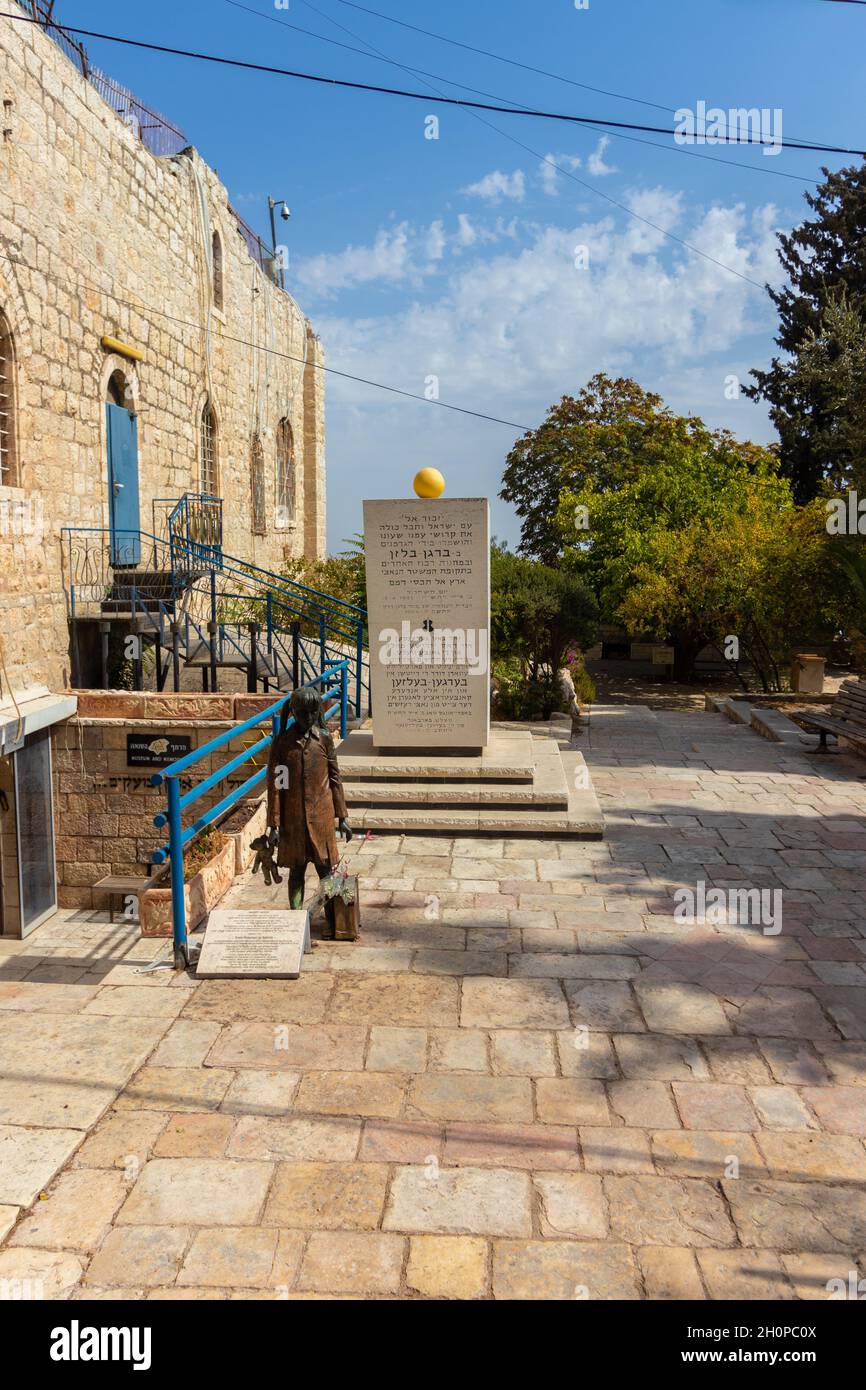 jerusalem-israel. 13-10-2021. The museum building called the Holocaust ...