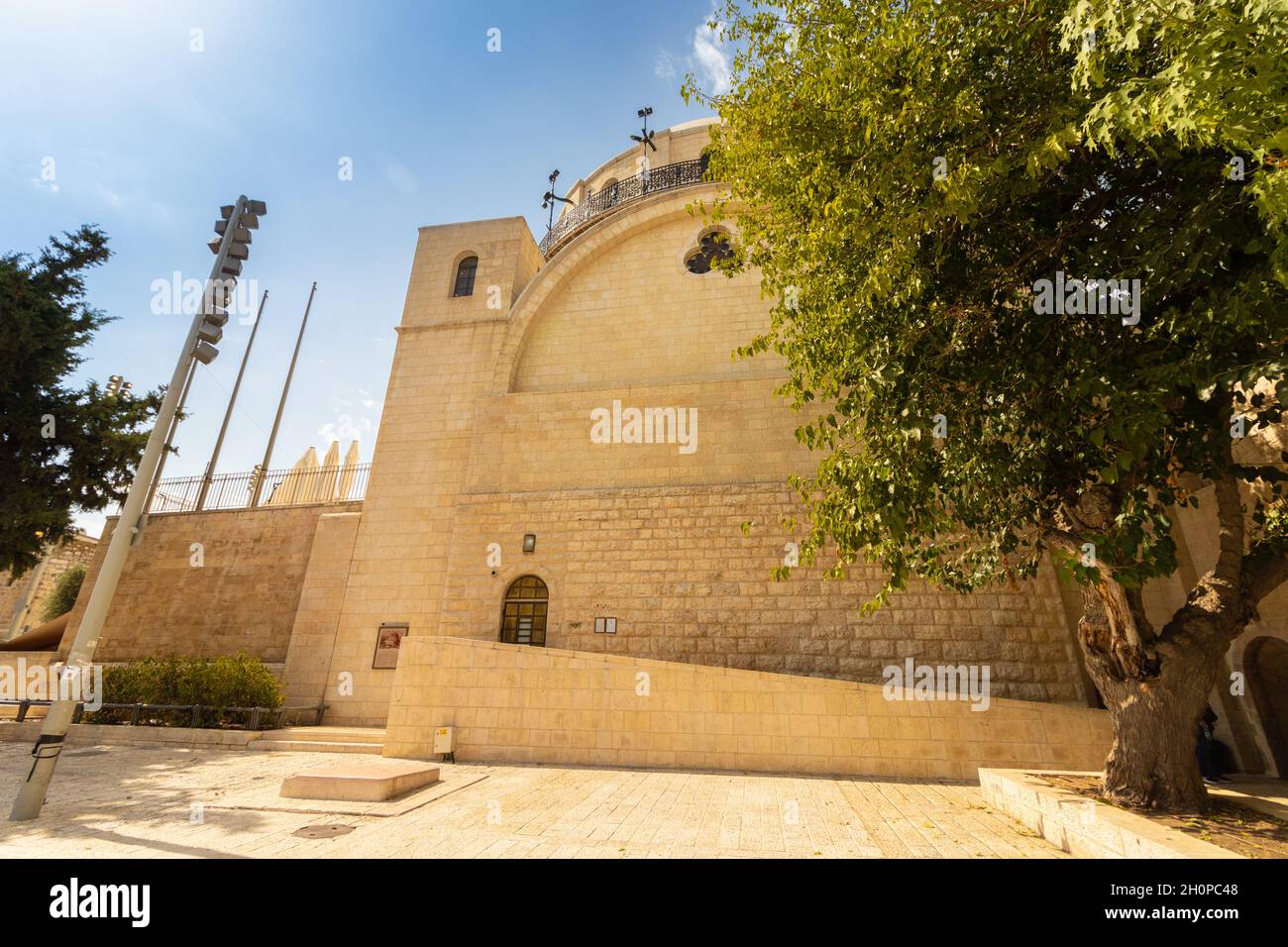 jerusalem-israel. 13-10-2021. An ancient synagogue restored after it ...