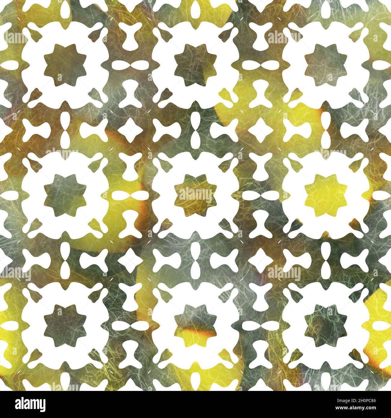 Seamless white on color interior wall tile style surface pattern design ...