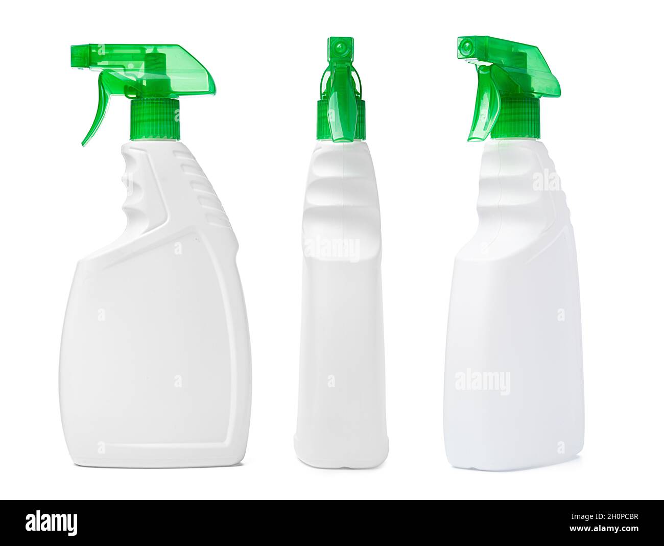 Cleaning spray bottle isolated on white background Stock Photo - Alamy