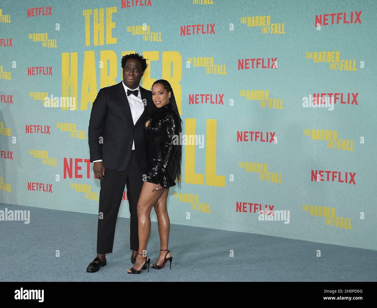 Los Angeles, USA. 13th Oct, 2021. (L-R) Director Jeymes Samuel and ...